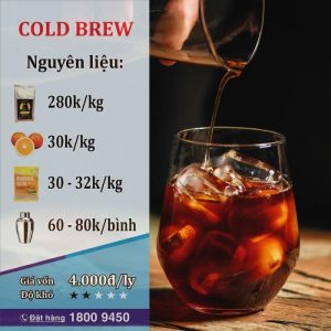 Cà phê Cold Brew: Hướng dẫn chi tiết pha cà phê ủ lạnh