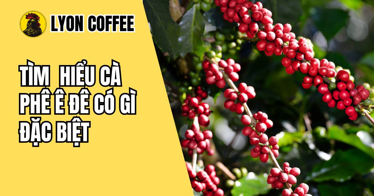 Ê Đê Cafe - Thương hiệu cà phê của người dân Tây Nguyên