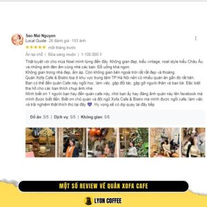 Xofa Cafe & Bistro Hà Nội: Đánh giá, menu, và không gian